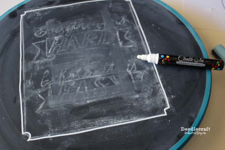 Perfect Chalkboard Lettering with Chalkboard Markers!