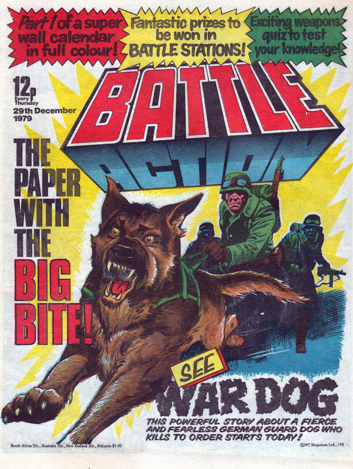 BLIMEY! The Blog of British Comics: BATTLE's variety of covers