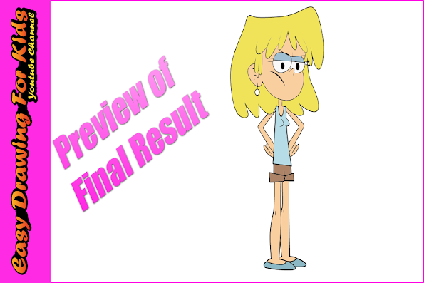 How to Draw Lori Loud from The Loud House | Drawing Course for Beginners