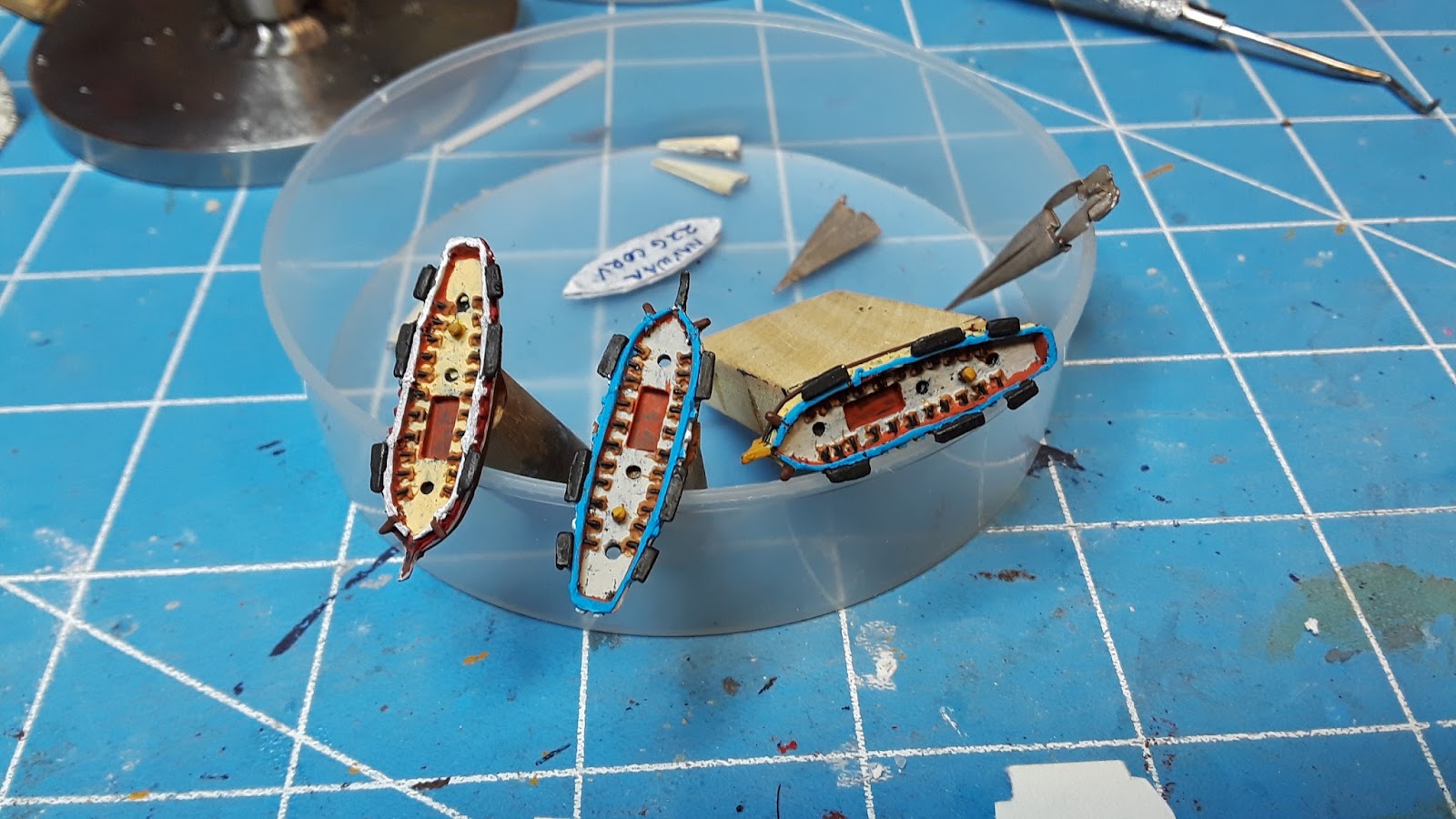 A Miniatures Hobby Room: Navwar 22-gun Mars Corvettes
