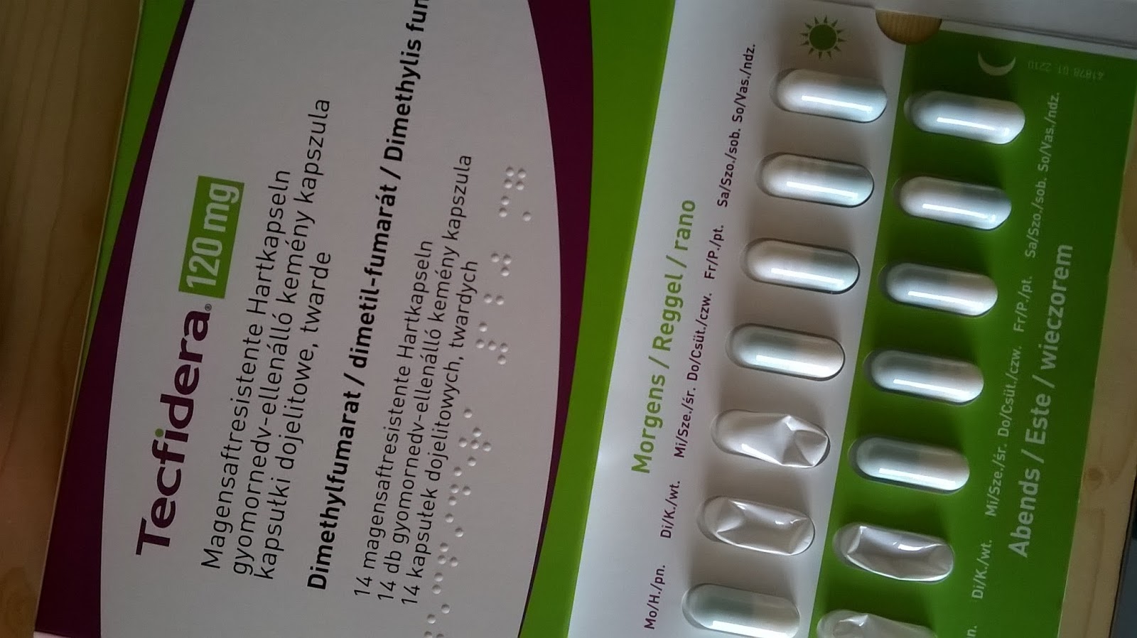 Moje życie z SM: Nowy lek! Pierwsze wrażenia