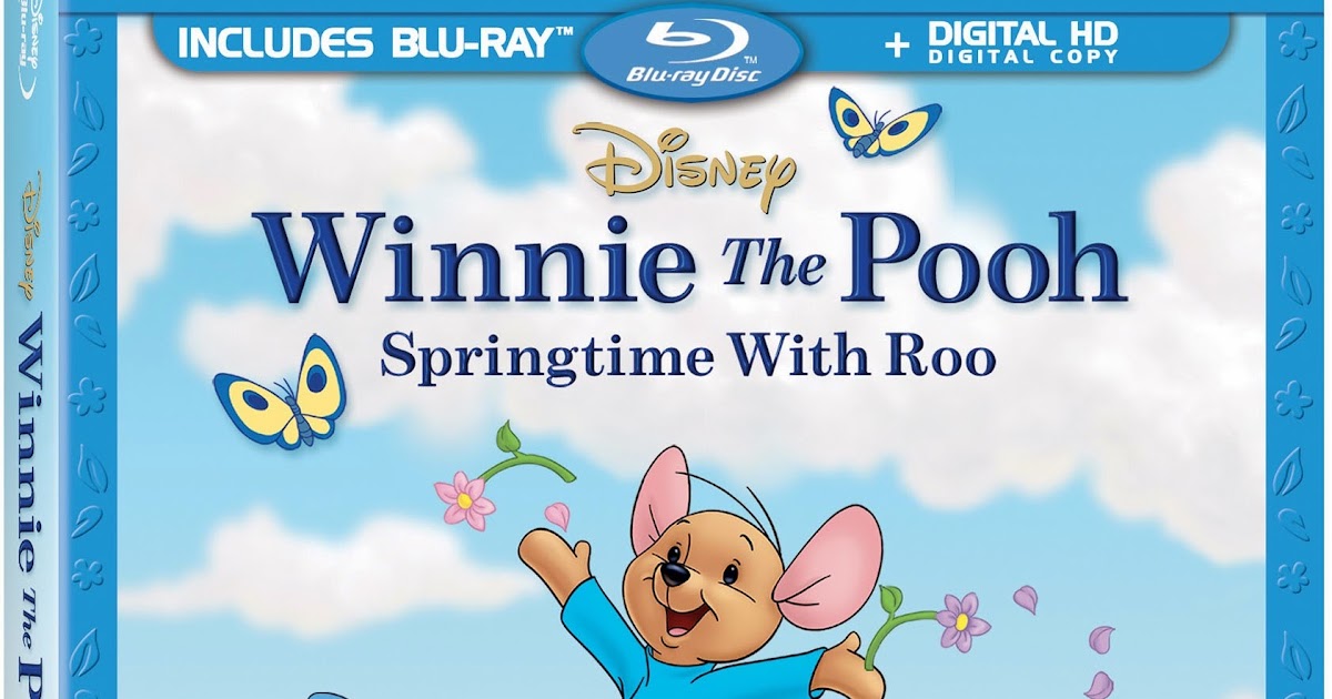 Winnie The Pooh Springtime With Roo Dvd