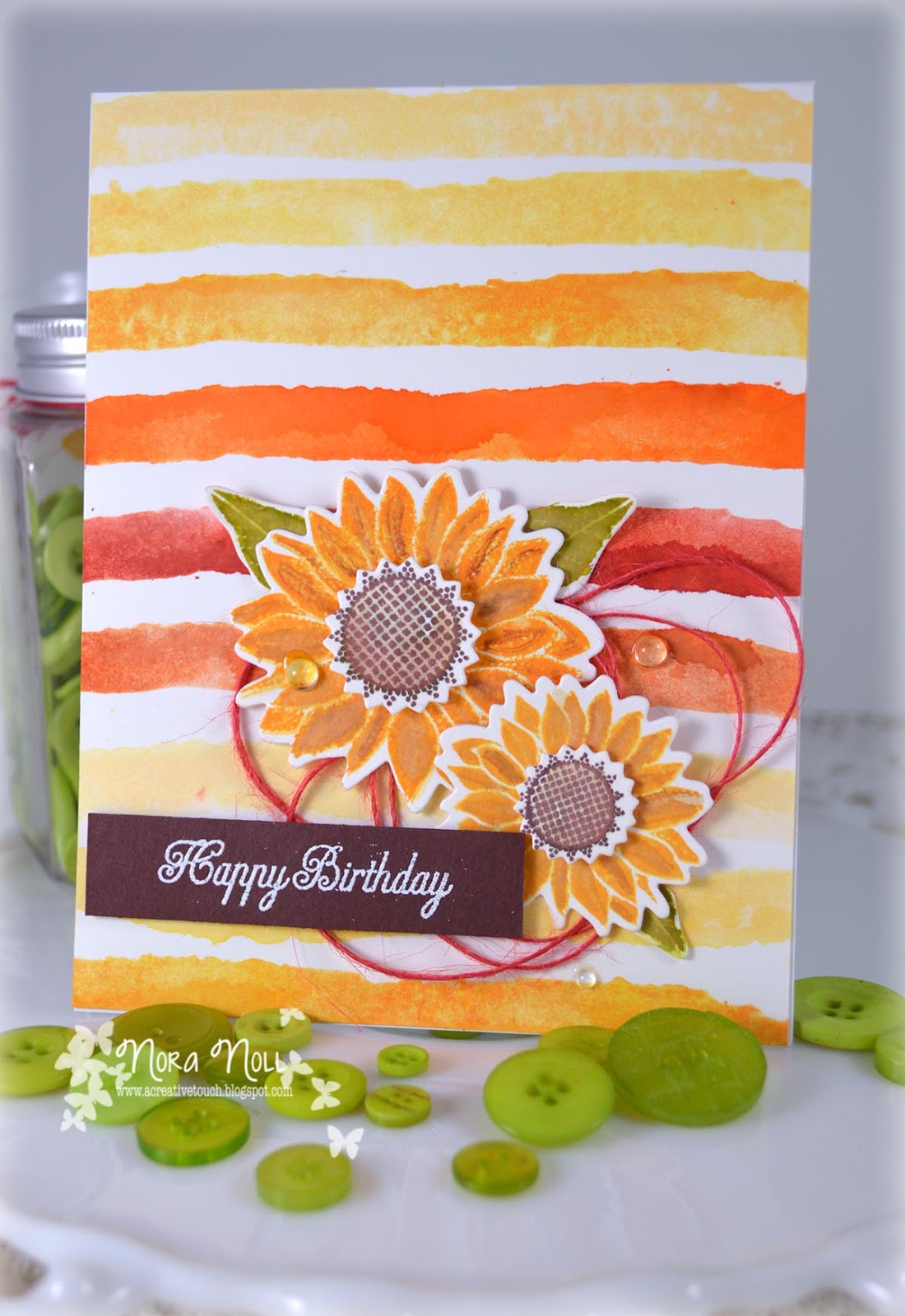 A Creative Touch: Paper Trey Ink August 2015 Blog Hop Challenge