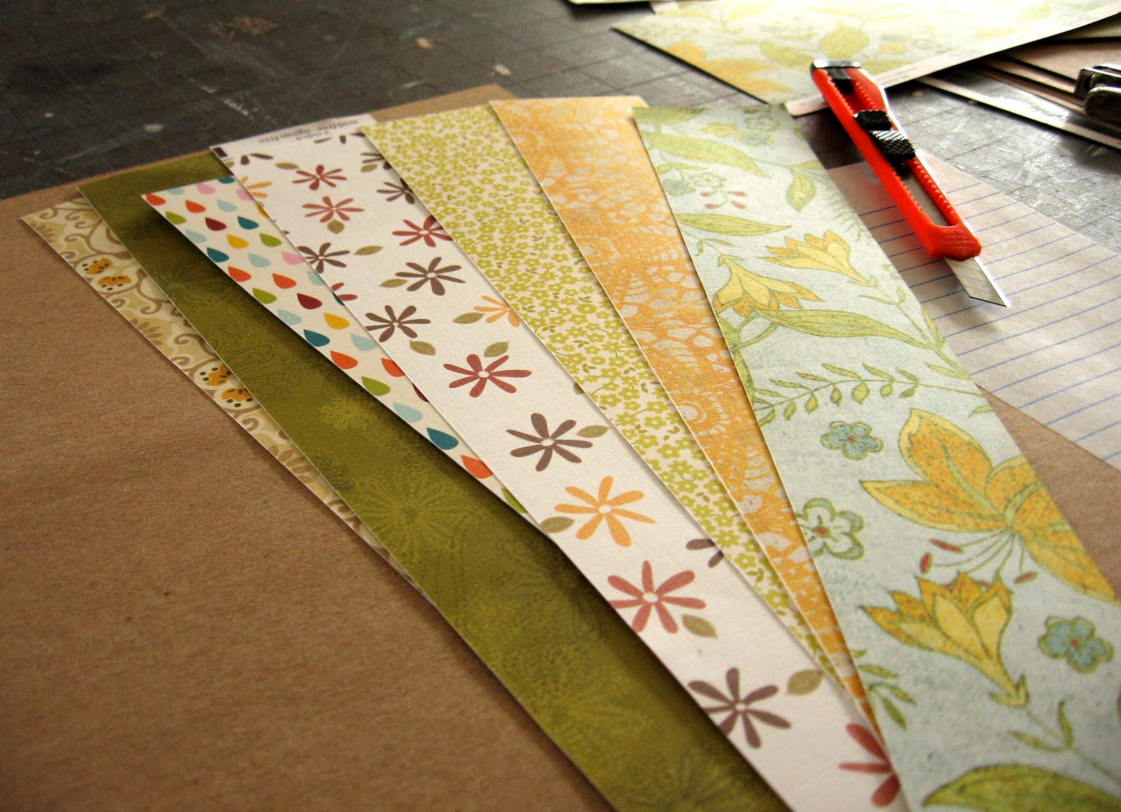 operation paper cut: Creating a Garden Journal