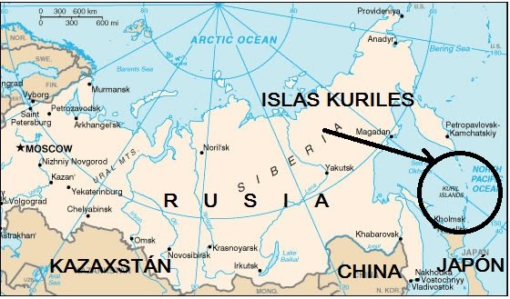 Rusia considera la posibilidad de crear una base naval en las islas Kuriles