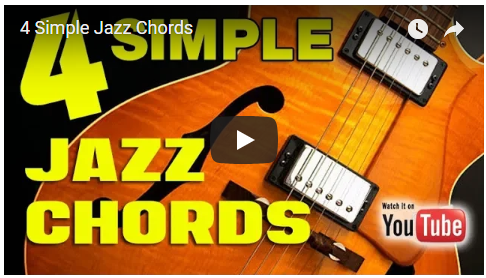 4 Simple Jazz Chords | Creative Guitar Studio
