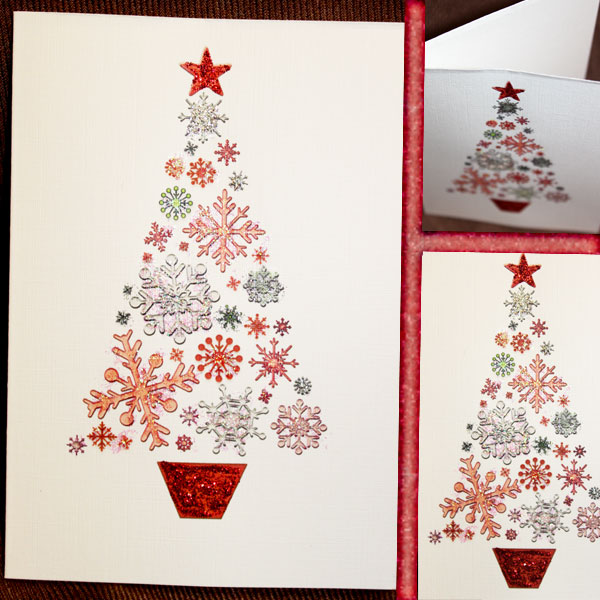 Heavenly Crafts: Christmas cards and Santa's sleigh