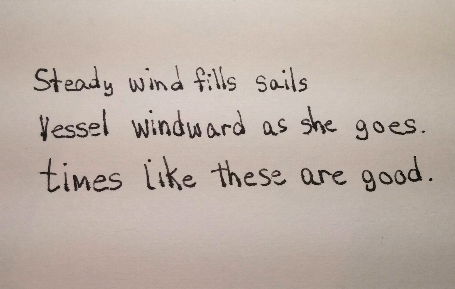Daily Haiku - Wind
