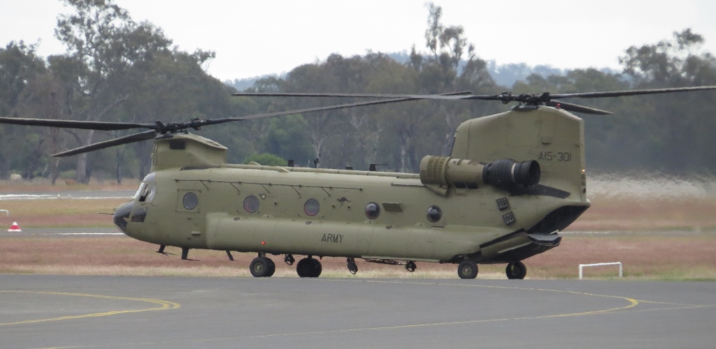Central Queensland Plane Spotting: Australian Army Boeing CH-47F ...