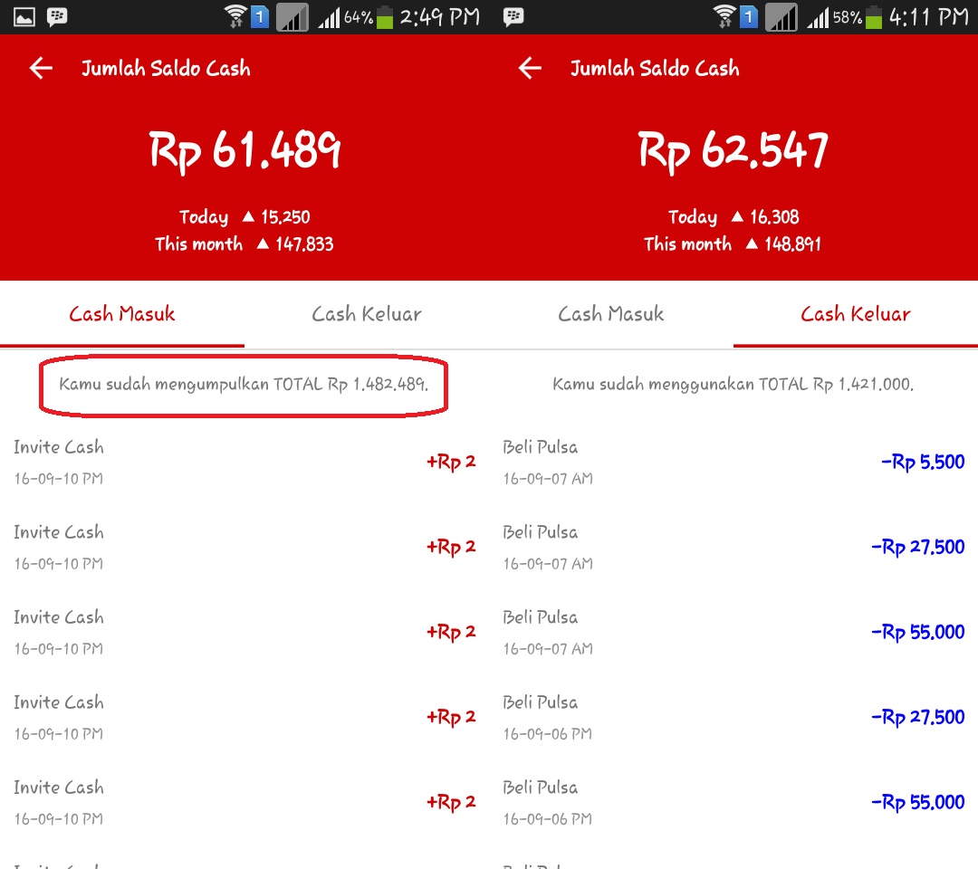 Pulsa Gratis Cashtree