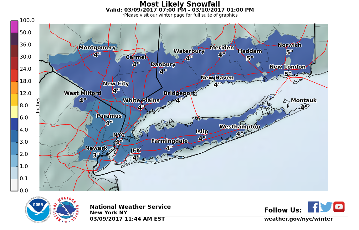 West 12th Road Block Association News: NWS - Winter Weather Advisory