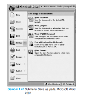 Fungsi Menu dan Ikon pada Microsoft Word 2007 - Sakersomu - Kumpulan ...