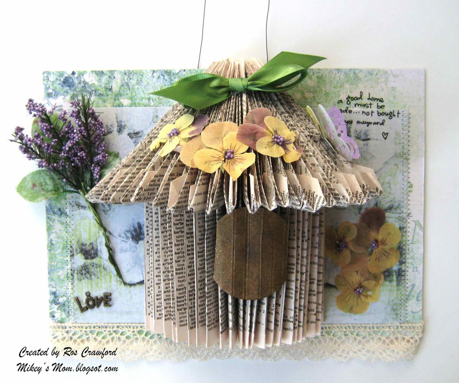 Mikey's Mom: Paper houses