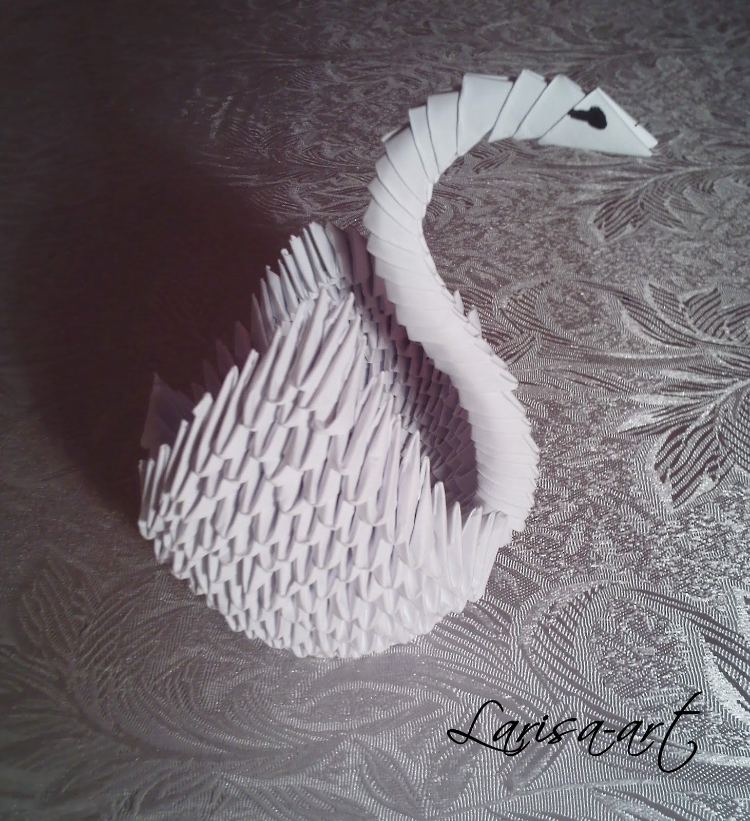 Lebada origami | Larisa-art