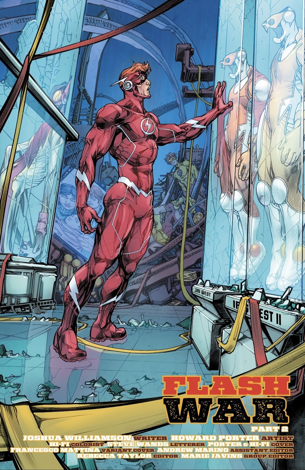 COMIC BOOK FAN AND LOVER: FLASH: FLASH WAR, PARTE 2 – DC COMICS