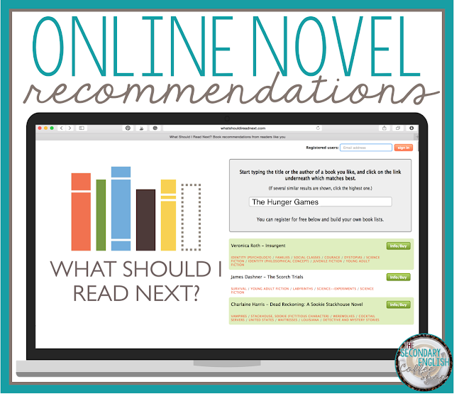 6 Ways To Help Your Students Find The Perfect Novel - The Secondary ...