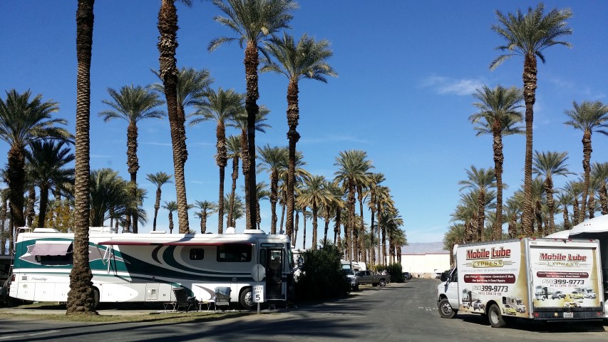Trekin' with the Cartwrights: Palm Springs RV Resort