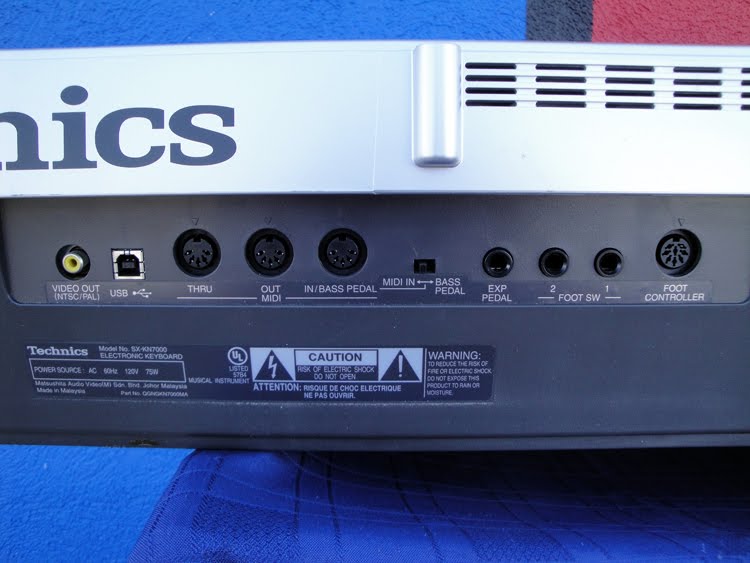 MATRIXSYNTH: Technics SX-KN7000 Electronic Keyboard Synthesizer