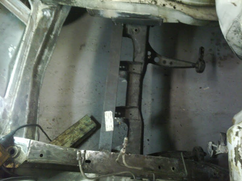 1975 BMW 2002 for 2011 GRM Challenge: E30 Front subframe modification