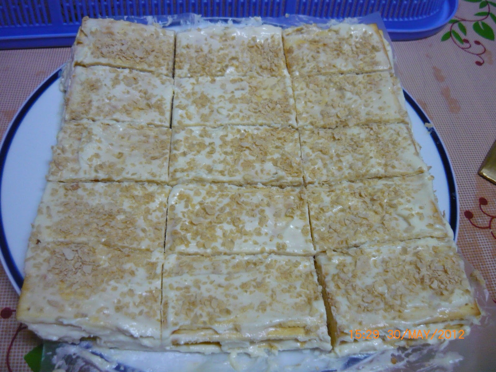 Resepi Biskut Raya 2020: Resepi Biskut Lapis Cheese