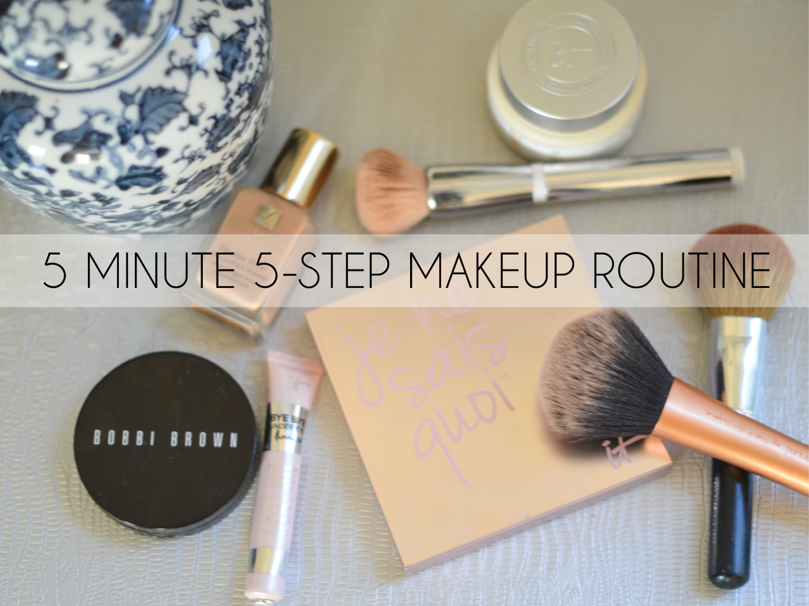 5 Minute 5-Step Beauty Routine | Southern Style | a life + style blog