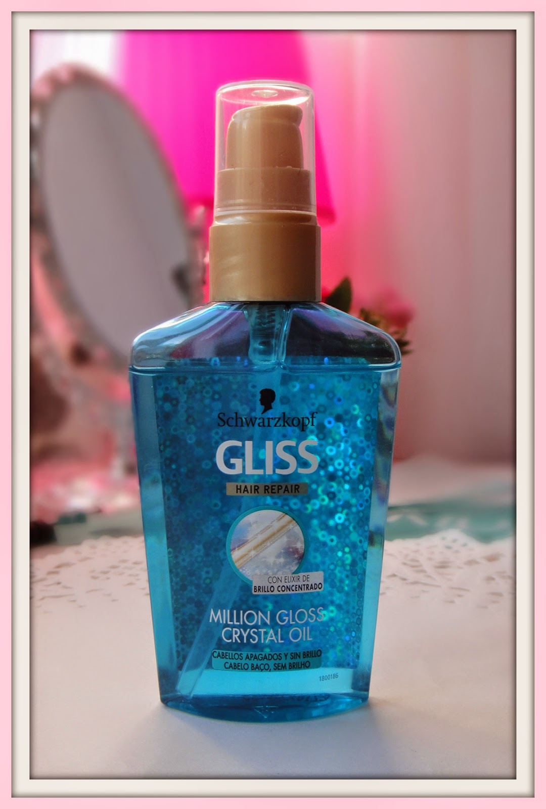 Review: Gliss By Schwarzkopf - Million Gloss Crystal Oil - Must Be...Pink!