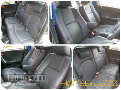 Sarung Jok Mobil Paten Honda Jazz Hitam