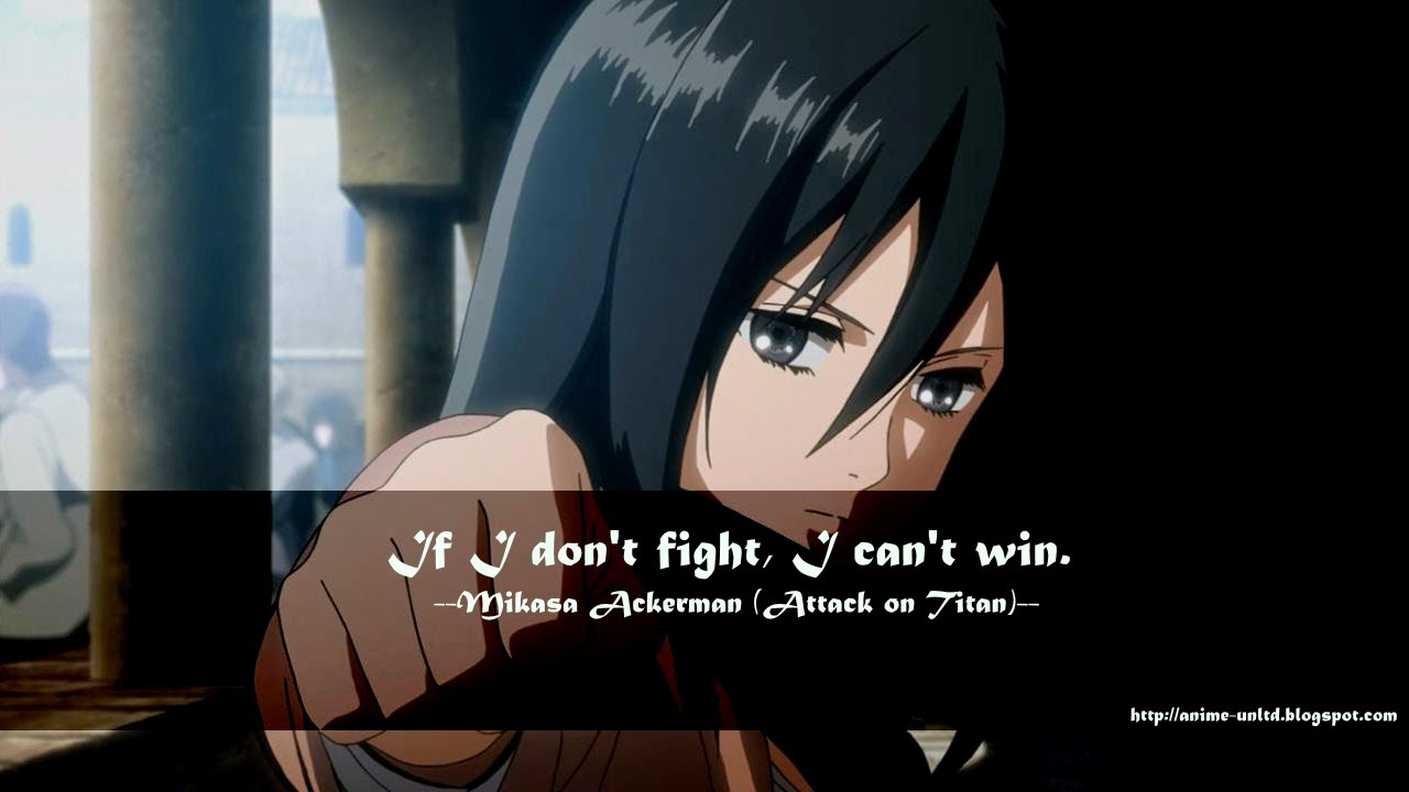 Mikasa Quotes