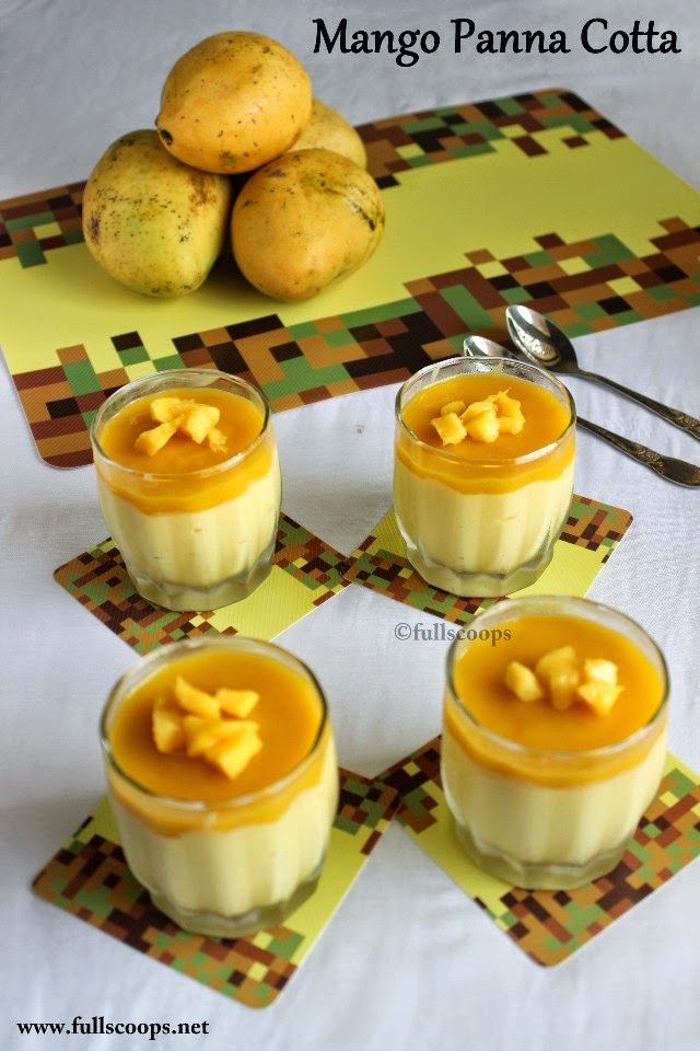 Mango Panna Cotta ~ Full Scoops - A food blog with easy,simple & tasty ...