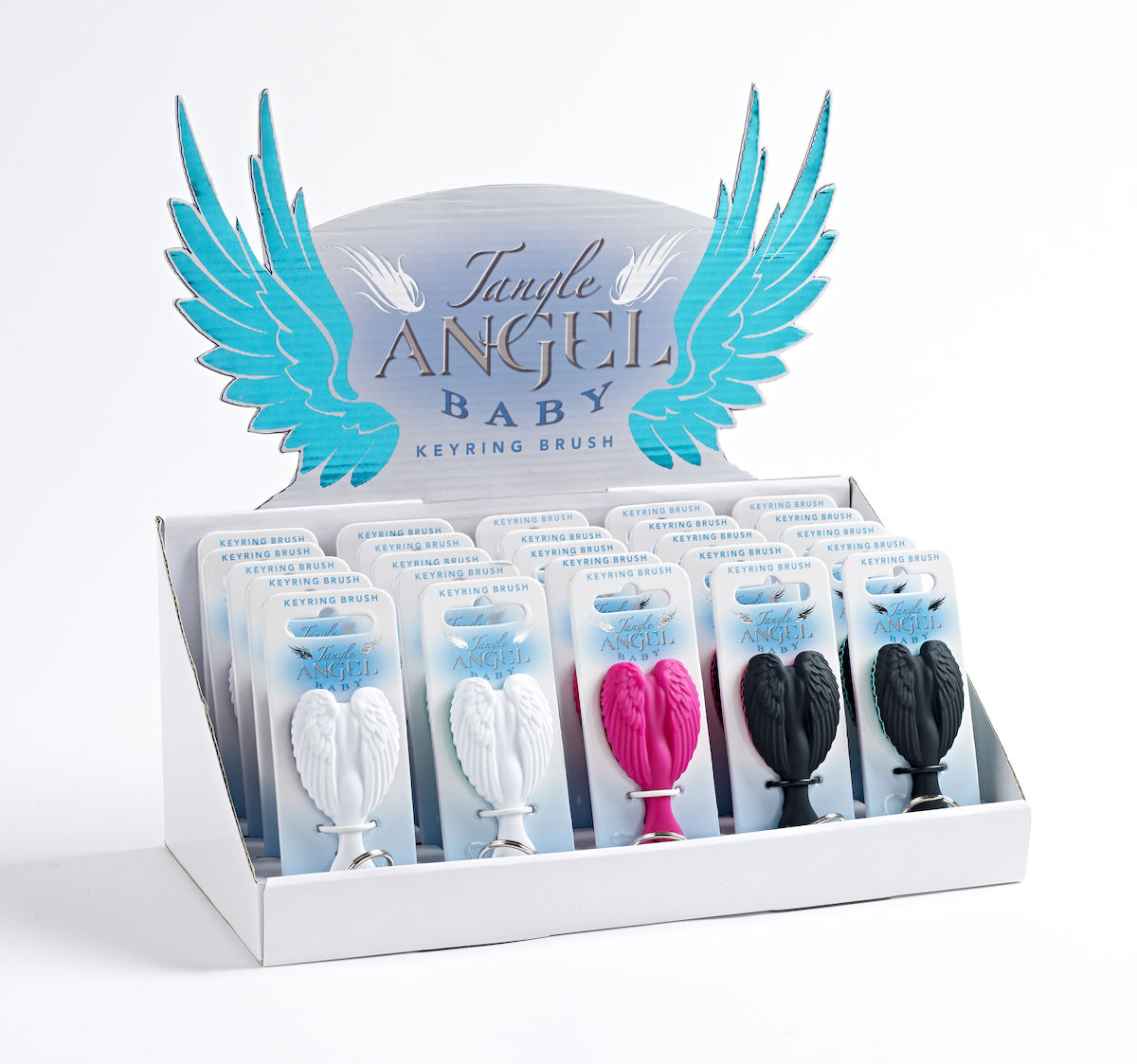 My Mom-Friday: The Girl and Her Tangle Angel Baby Brush