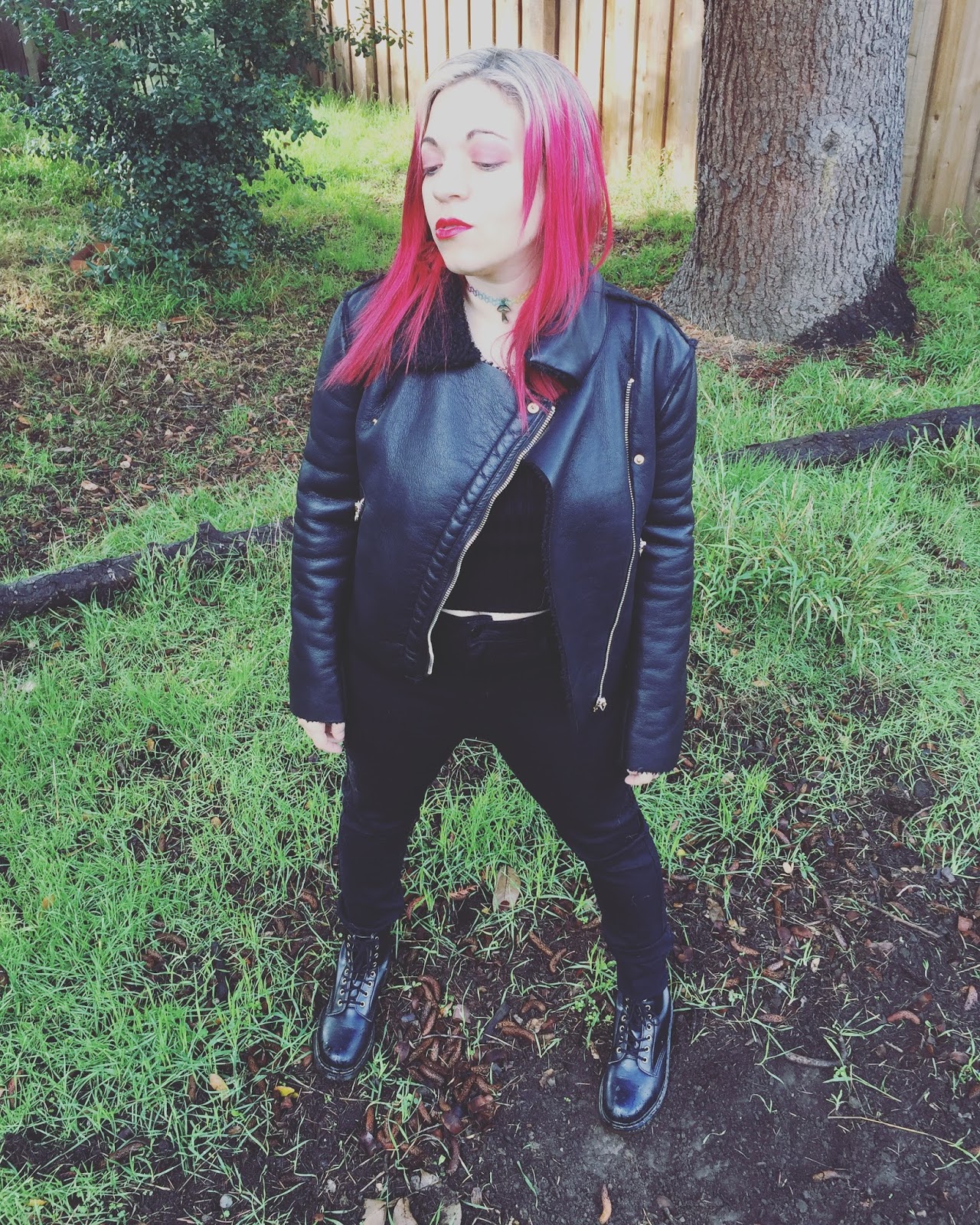 Eternal Wynter: Gothic outfit of the day: Goth Biker inspiration