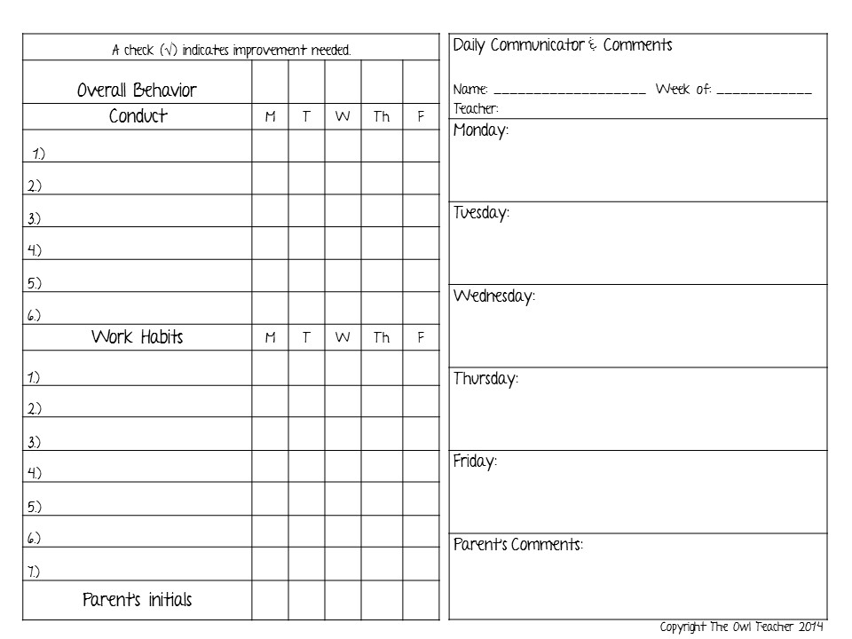 Classroom Freebies Too: Tools to Help With Classroom Management!