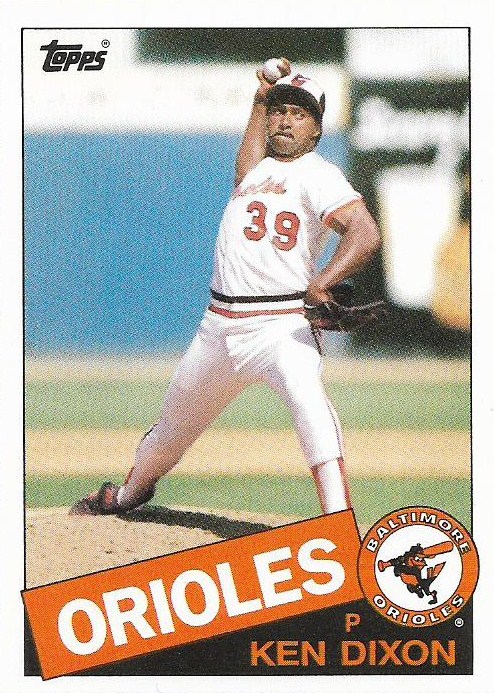 1985 Topps: #31T - Ken Dixon