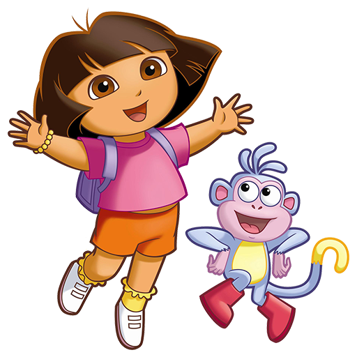 Cartoon Characters: Dora the Explorer (PNG)