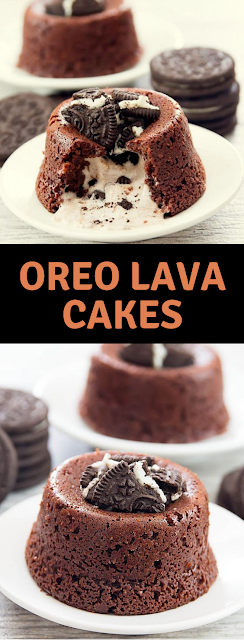 Oreo Lava Cakes | Savoury Recipes