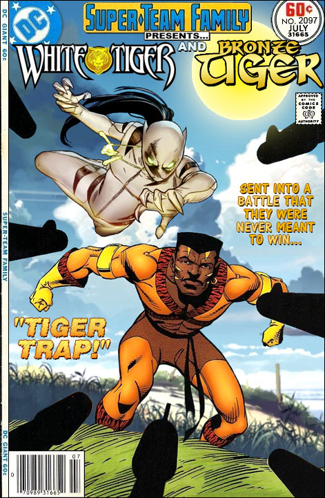 Super-Team Family: The Lost Issues!: White Tiger and Bronze Tiger