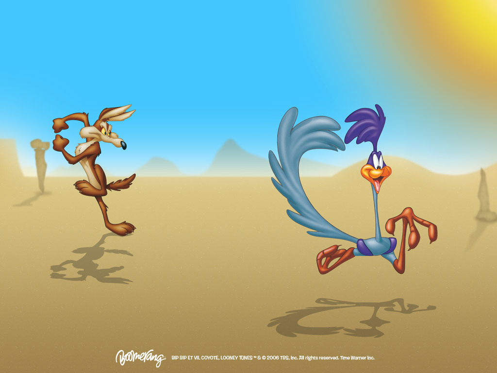 Road Runner Cartoon Wallpaper