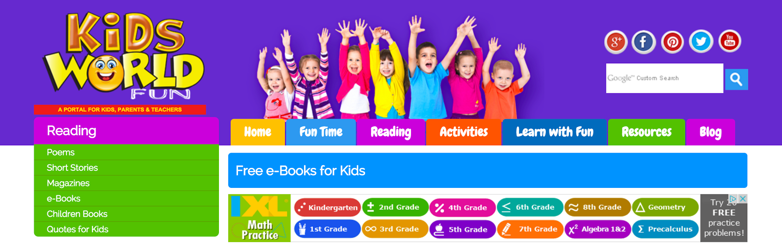 Tecnologuistic: Lots of Fun Through KidsWorldFun