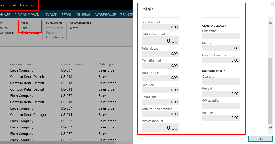 Fetch Sales Order Totals By X Code Total Discount Subtotal Amount And Invoice Amount Ax7