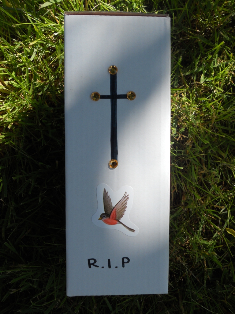 Snacking Squirrel: R.I.P. Baby Bird