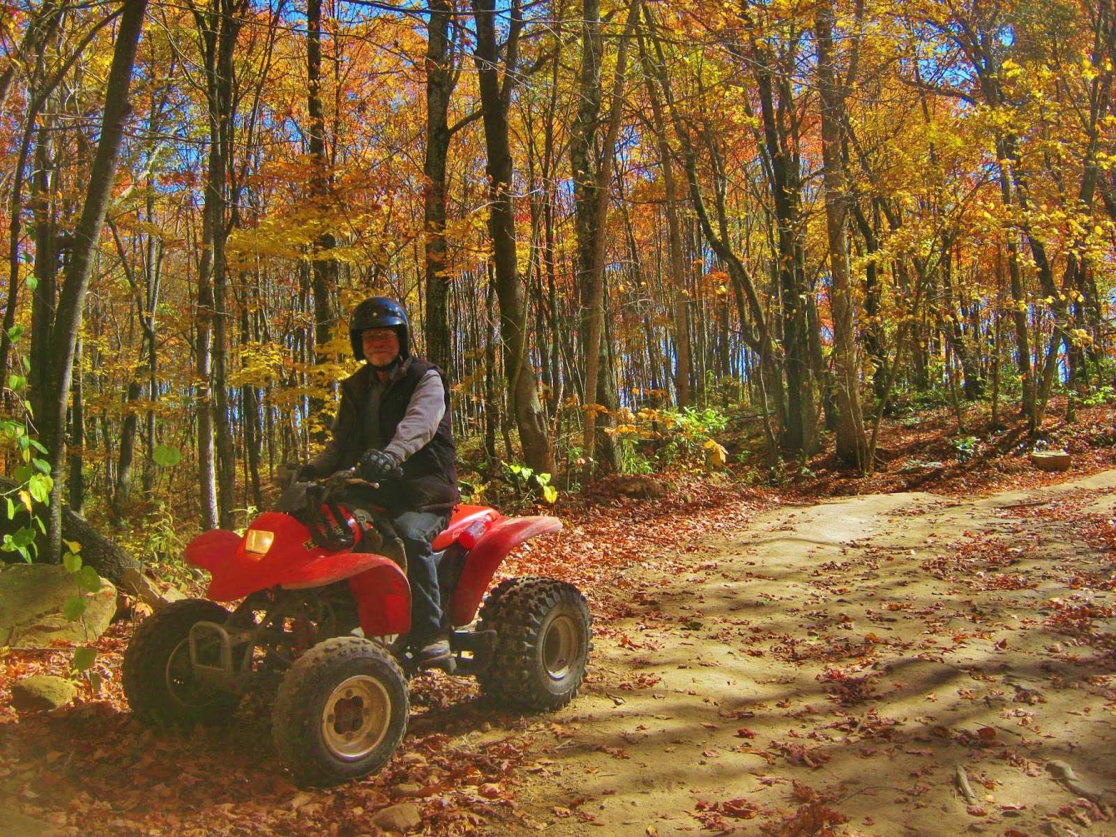 We Live In The Country!: ATV fun YEAR 'ROUND in McDowell Co,. # ...