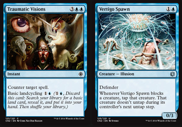 Magic the Gathering Adventures: Conspiracy Set Review: Blue Cards