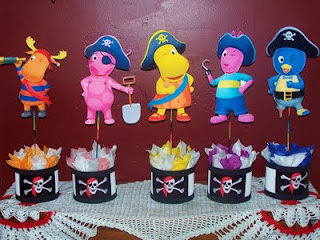 Ideas Para tus Fiestas Tematicas: Decoracion Fiesta De Los Backyardigans