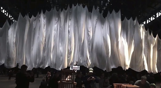 nevertheless: Ethereal Media Art Installation; the event of a thread