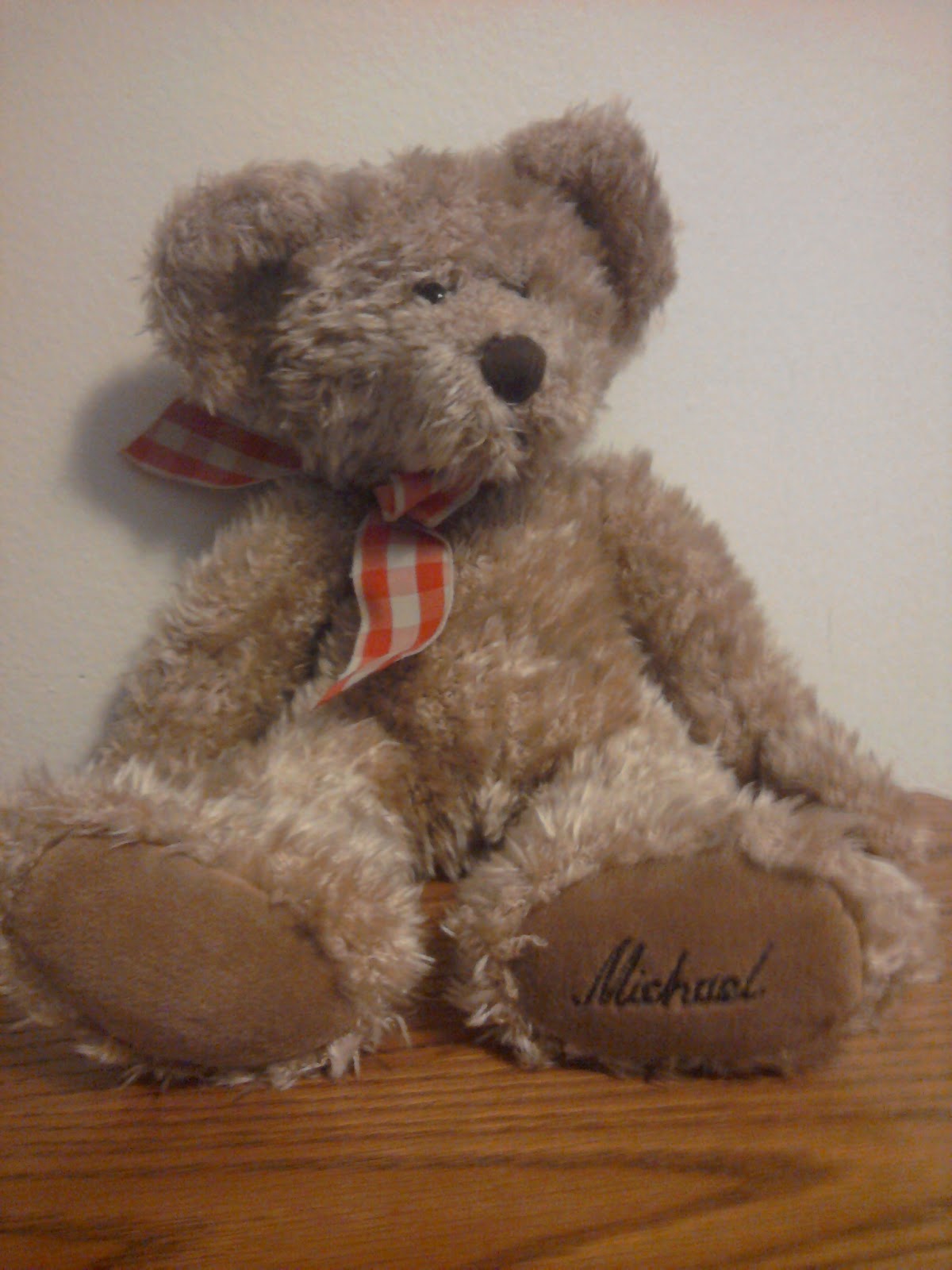 Grandmas Toys: Russ Berrie bear Michael