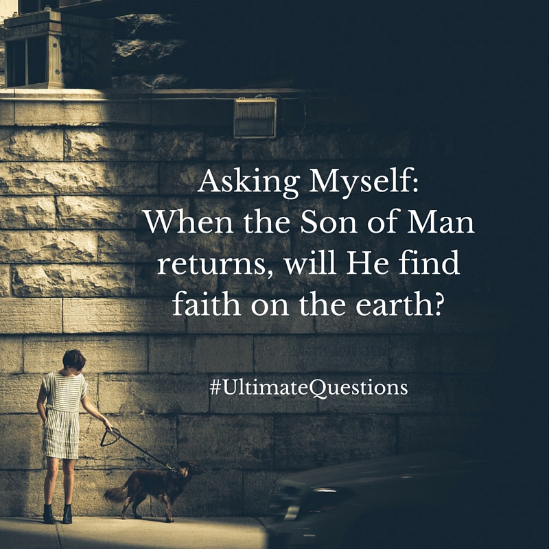 Behold & Reflect: Jesus Asks: When the Son of Man comes, will he find ...