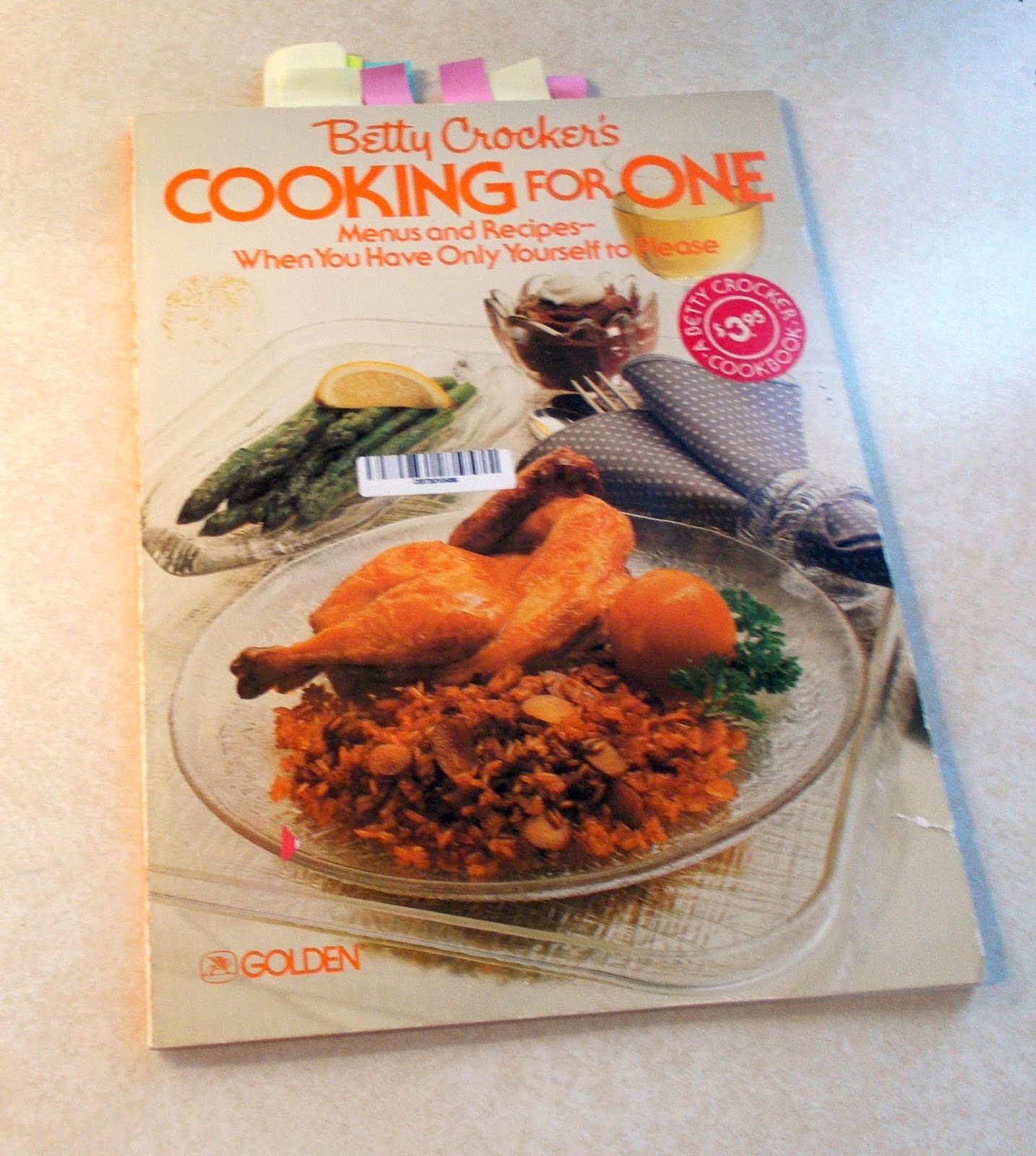 The Iowa Housewife: Cookbook Review... Betty Crocker's Cooking for One
