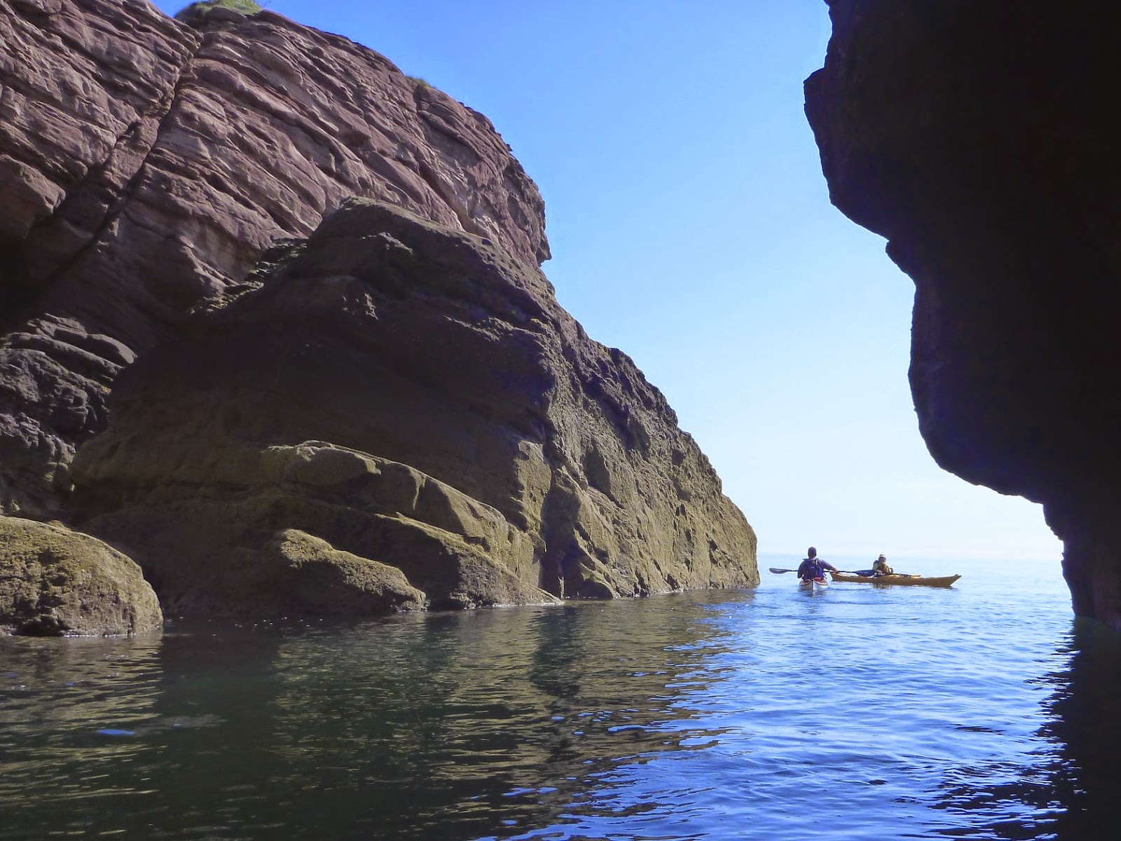 OCEANPAX Paddle / Run / Be: Stories in the ancient cliffs of Arbroath ...
