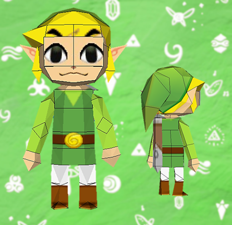 Legend of Zelda : Link Papercraft | Paperized Crafts