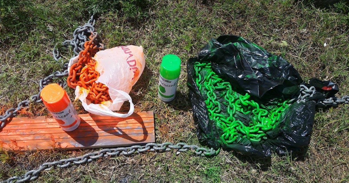 Sailing Whimsy: Marking anchor chain